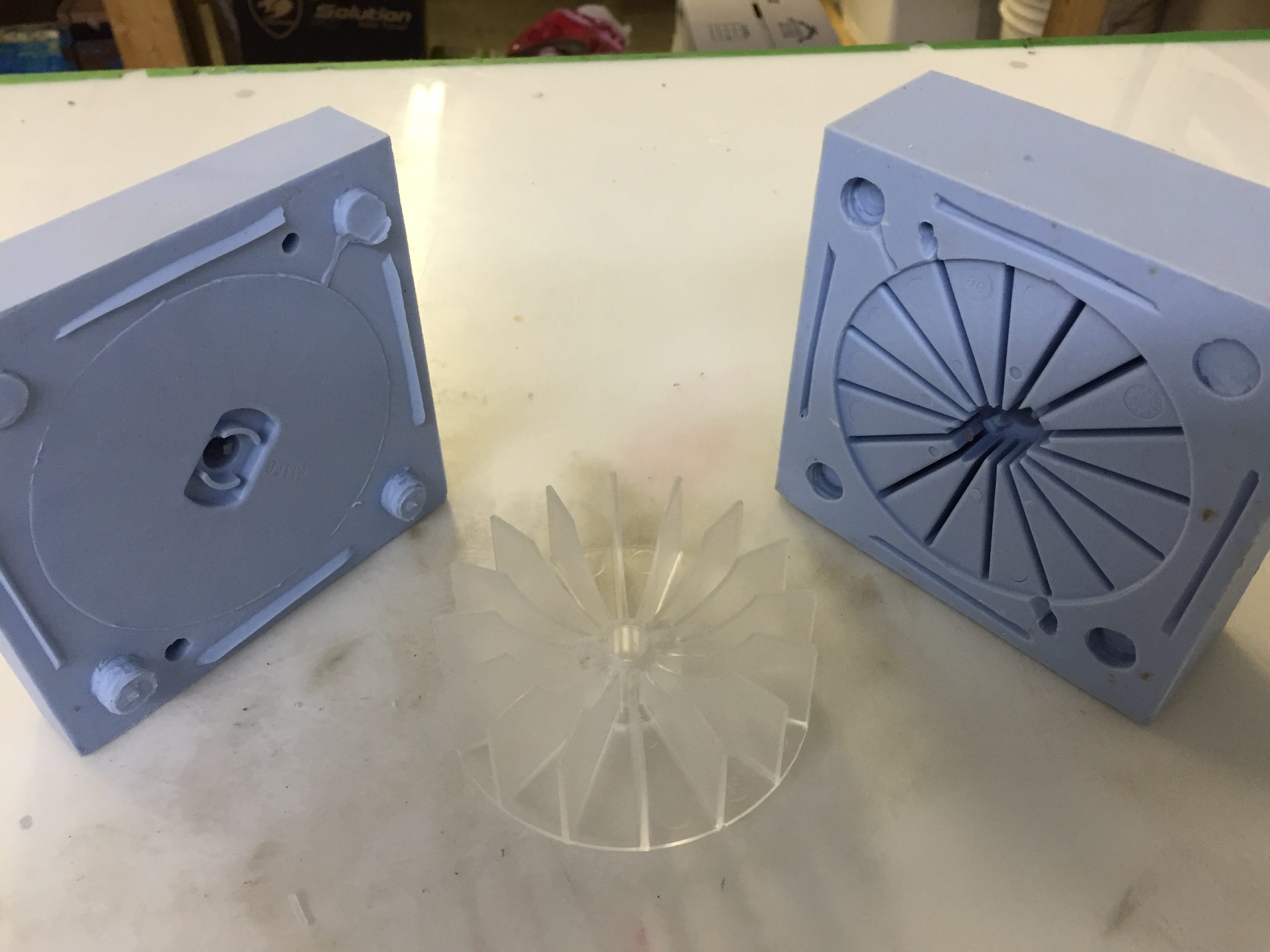 Silicone release agents