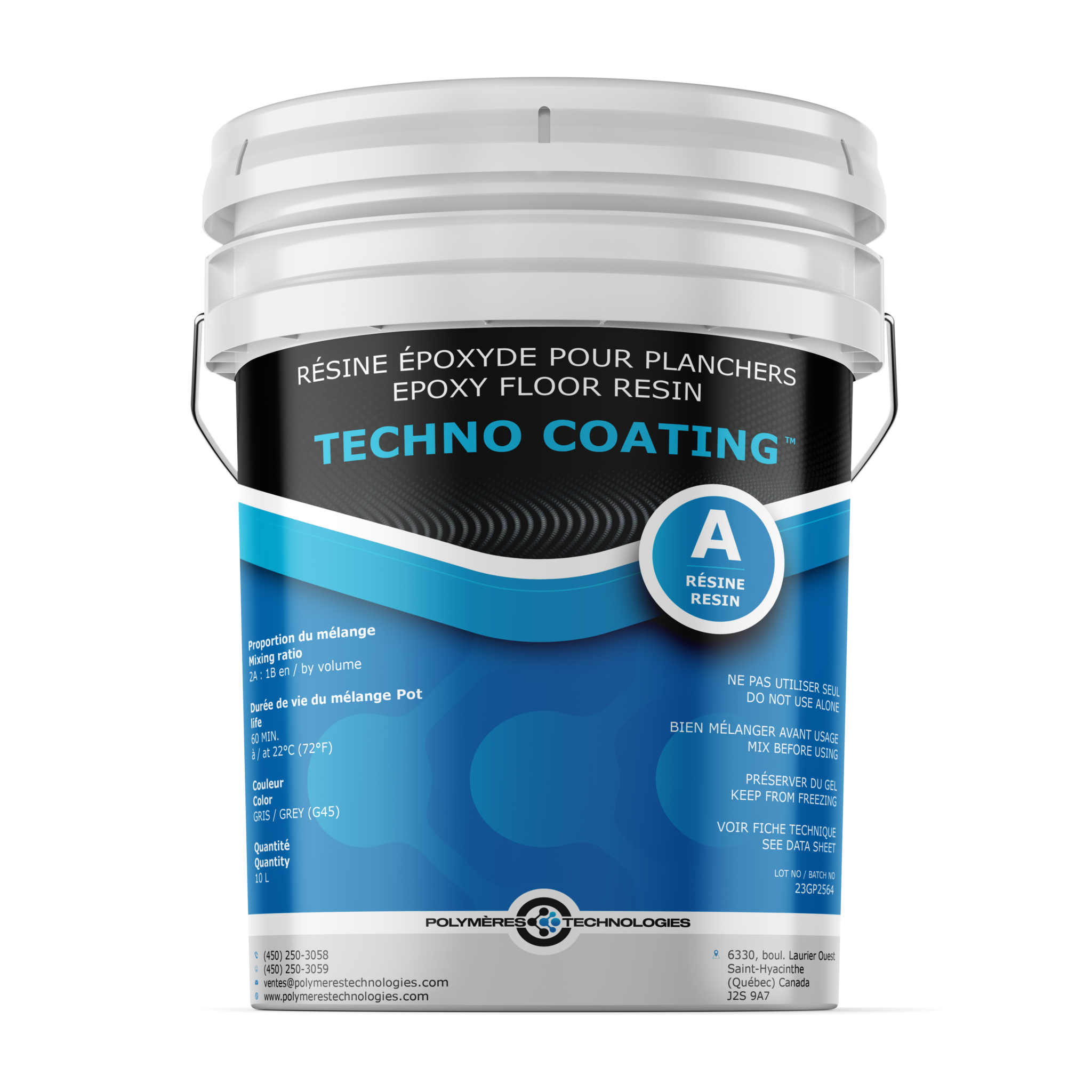 Industrial Epoxy Floor Coating - TECHNO COATING™ | Concrete | Polymères ...