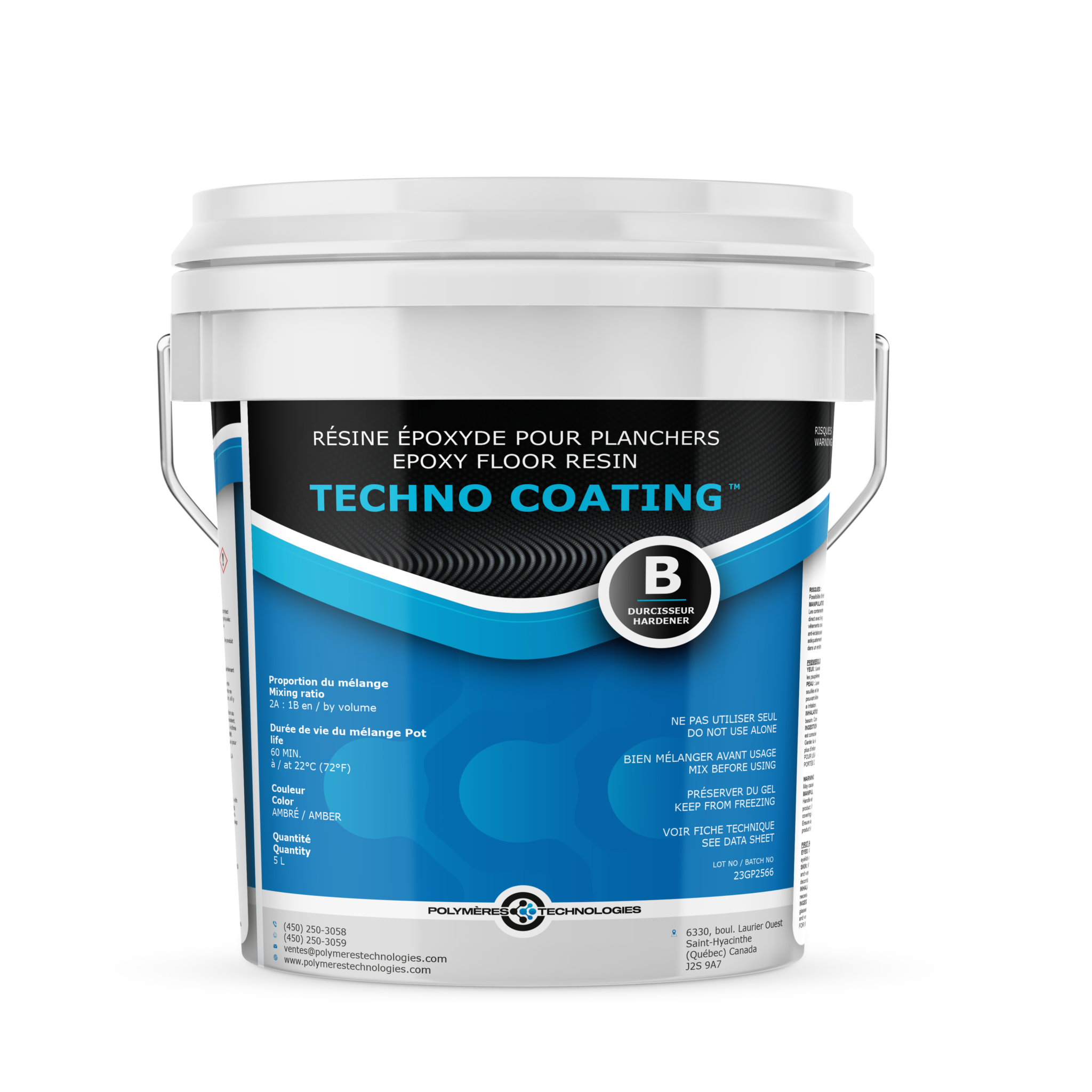 Industrial Epoxy Floor Coating - TECHNO COATING™ | Concrete | Polymères ...