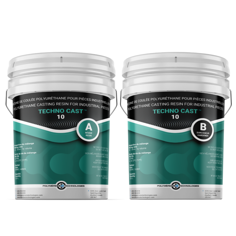 Rigid Polyurethane Casting Resin | TECHNO CAST 10 | Polymères Technologies