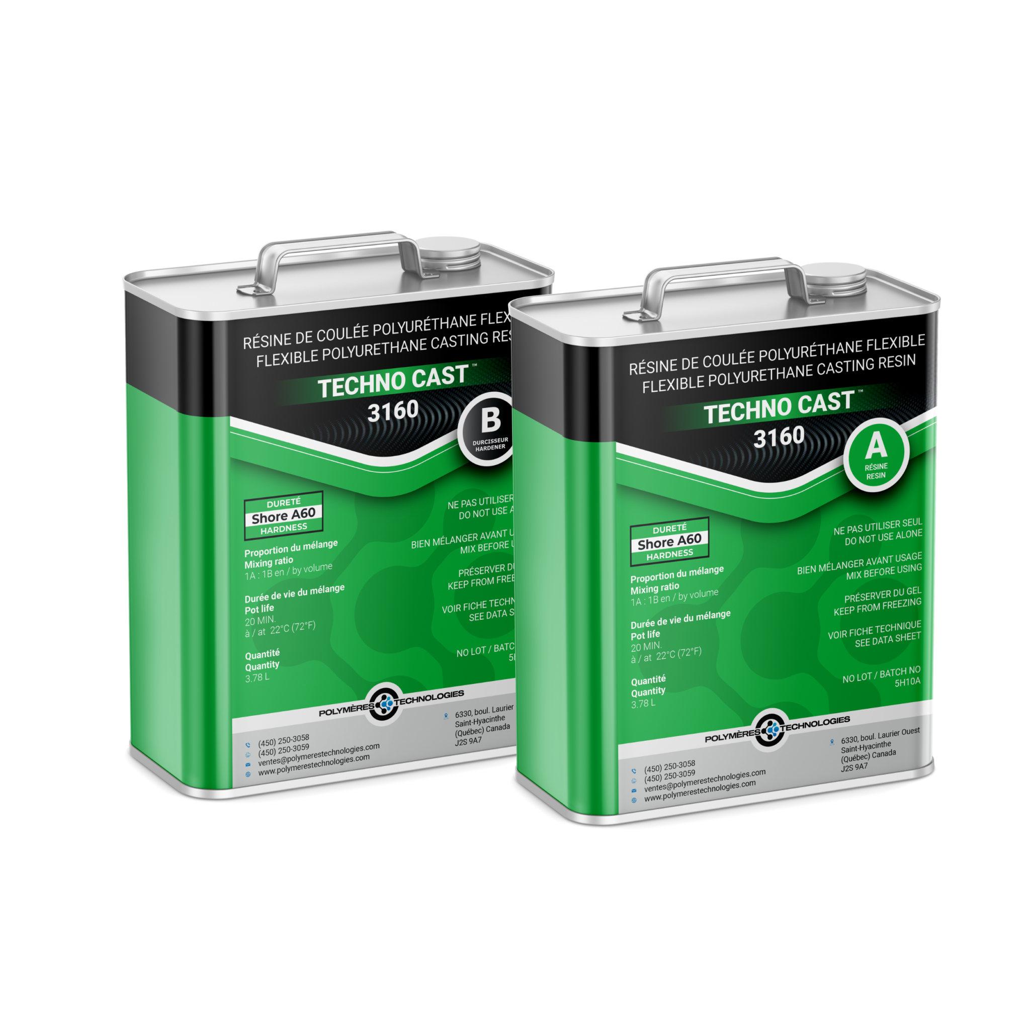 Elastomer Polyurethane Casting Resin 60A | Flexible PU resin ...