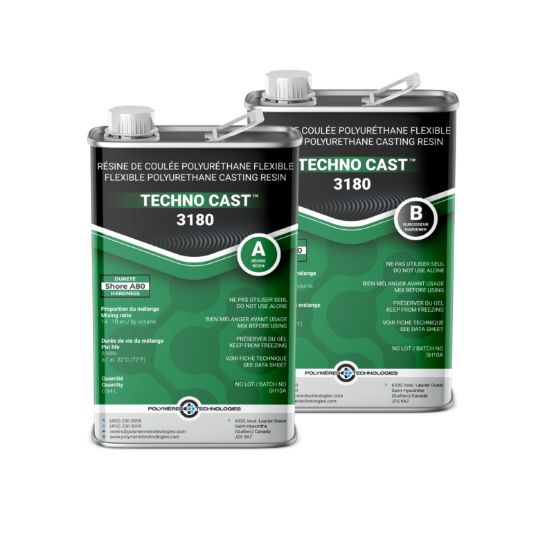 Elastomer Polyurethane Casting Resin 80A | Flexible PU resin | Polymeres Technologies