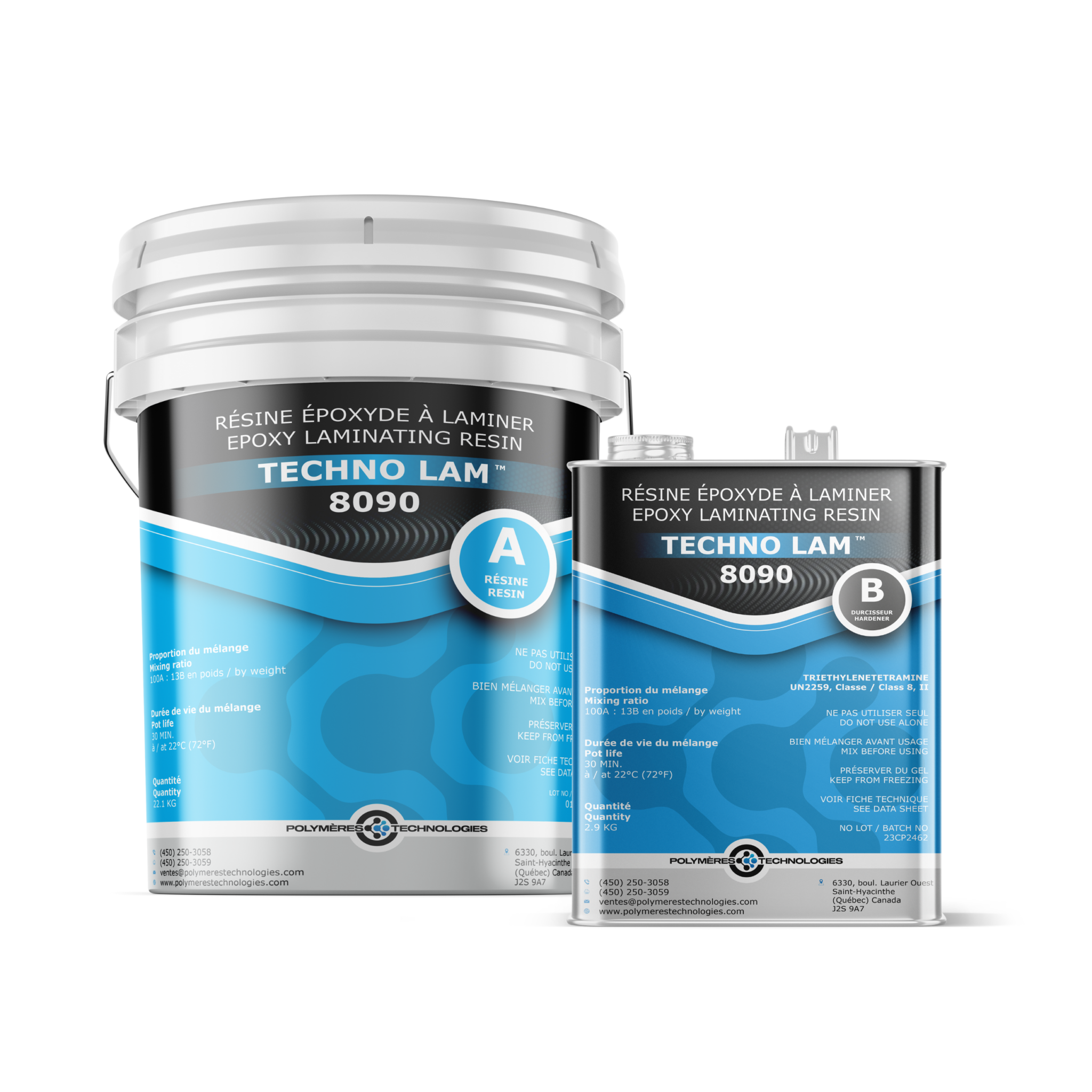 Résine époxy de stratification pour composites | Moules et pièces ...