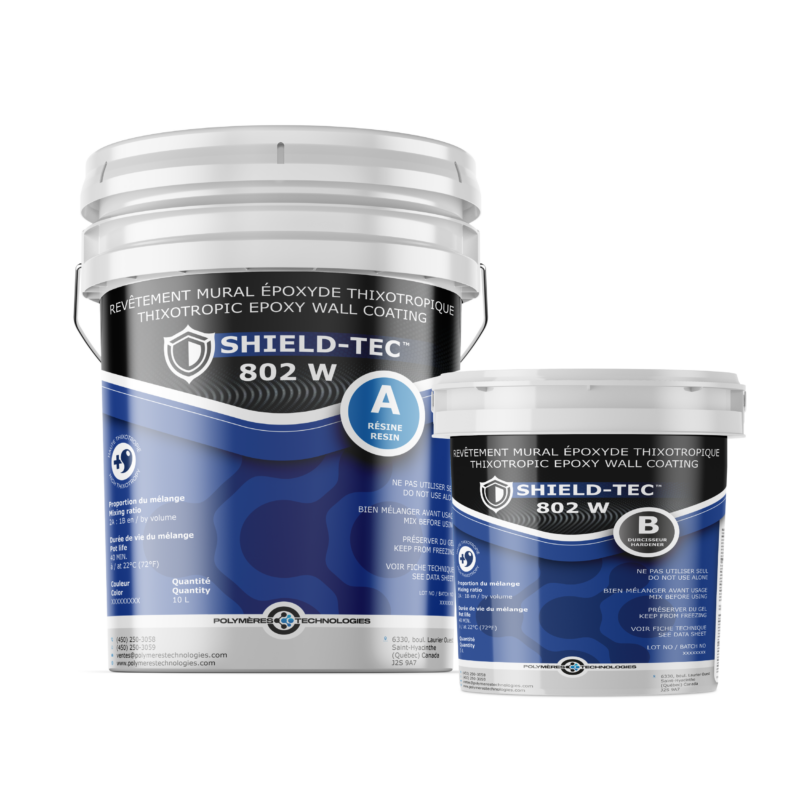 Revêtement époxy mural industriel pour béton | Revêtement époxy ...