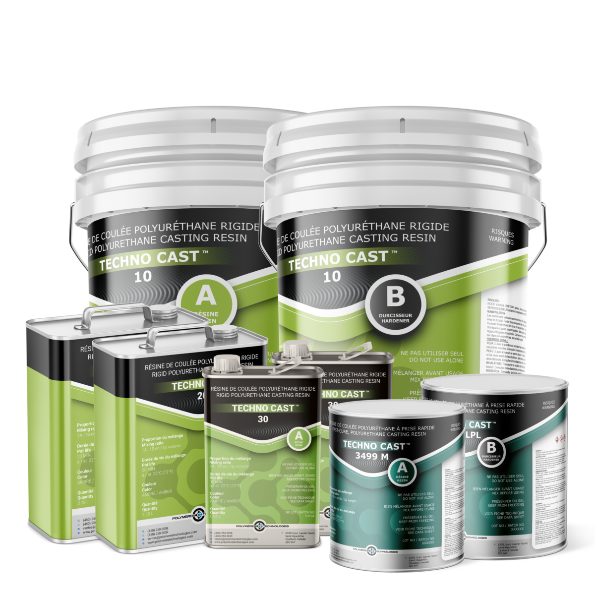 Rigid Polyurethane Casting Resin | Polymeres Technologies