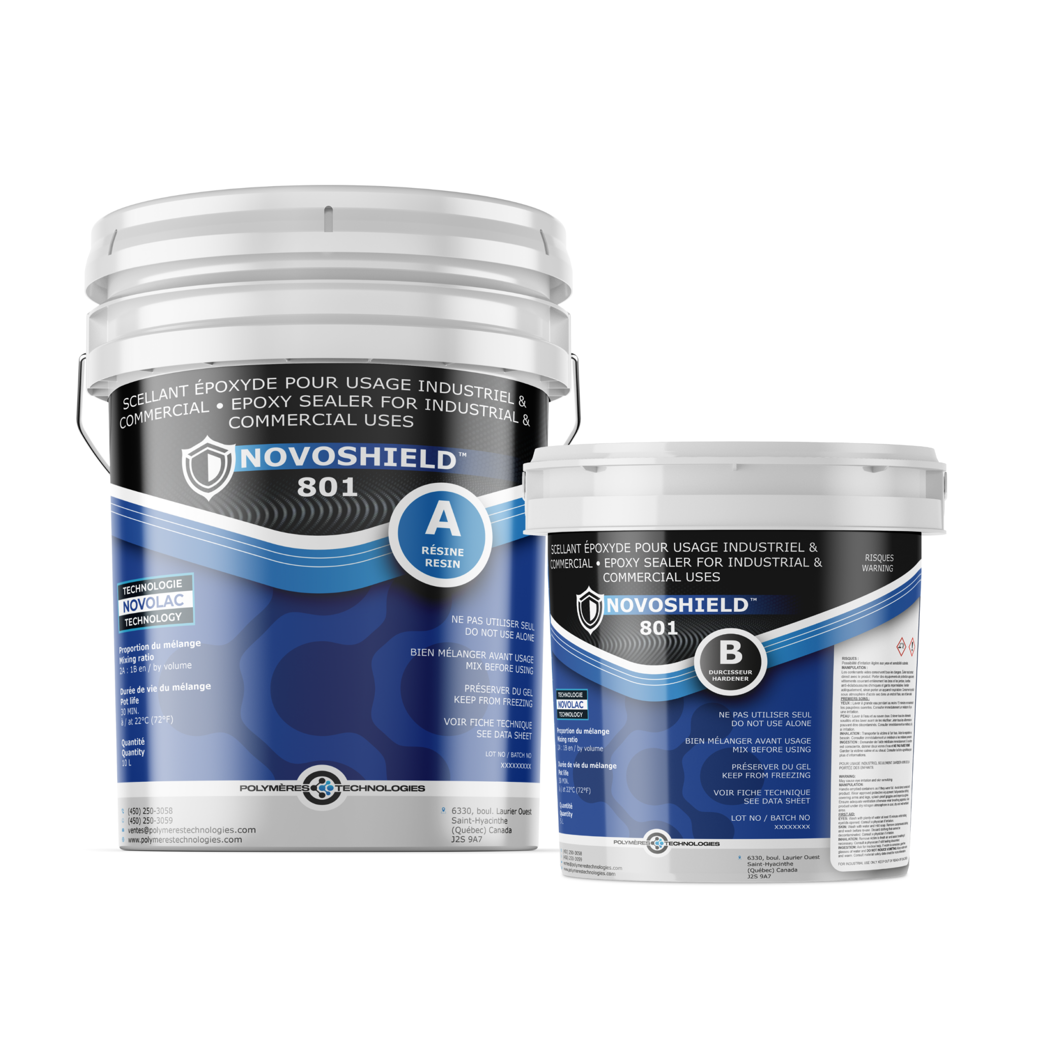 Chemical Resistant NOVOLAC Epoxy Sealer | Concrete Coating | Polymères ...