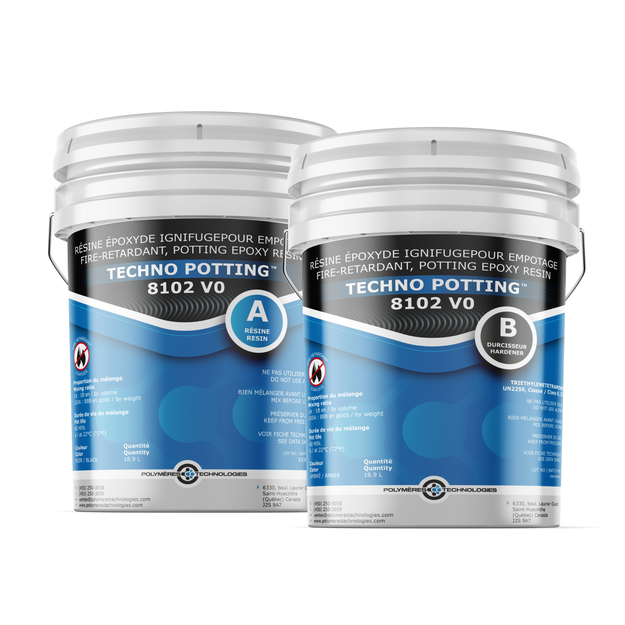 Fire-Retardant Electronic Epoxy Potting Resin