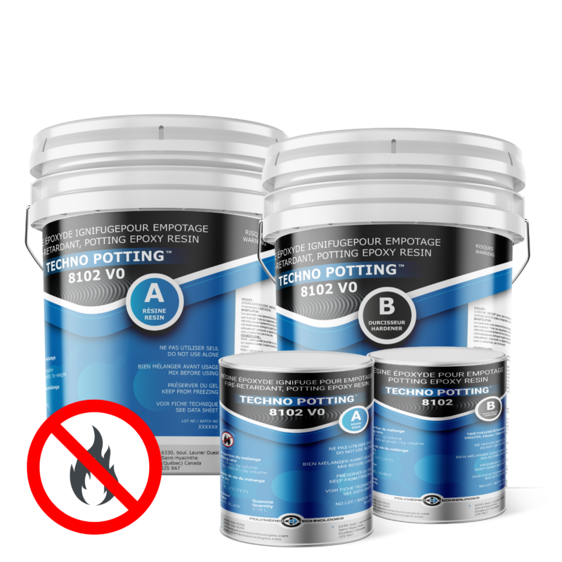 80 Shore D Electronic Potting Resin for Electrical Enclosures ...