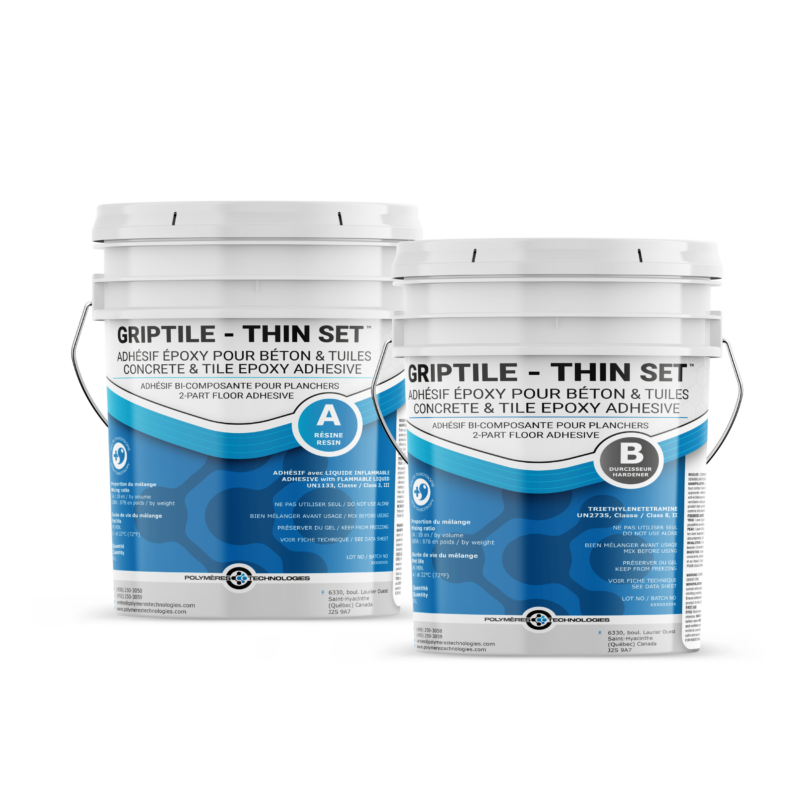 ThinSet Epoxy Tile Adhesive Resin | Concrete Floor Adhesive | Polymeres ...